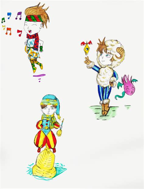 Amano Esque Sprite Bartz 02 — Weasyl