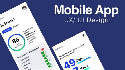 Create A Unique Mobile App Ui Ux Design By Victorbey Fiverr