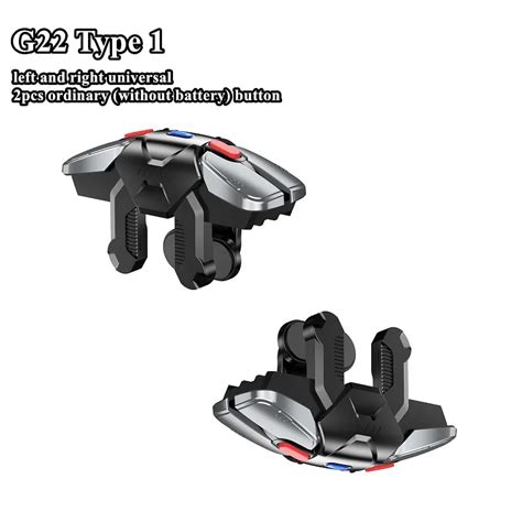 Pubg Trigger G22 Mini Mobile Phone Game Trigger Button Aim Shooting Gamepad Controller For Pubg