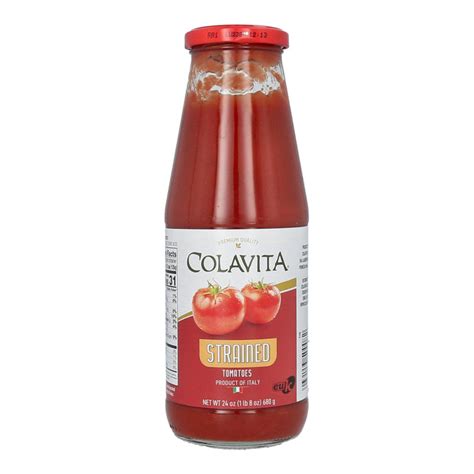 Colavita Strained Tomatoes Passata 24 Ounce Colavita Usa