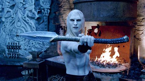 Download Luke Goss As Prince Nuada Brandishing A Sword Wallpaper
