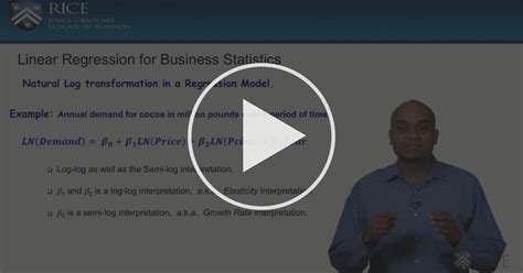 The Log Log And The Semi Log Regression Models Regression Analysis