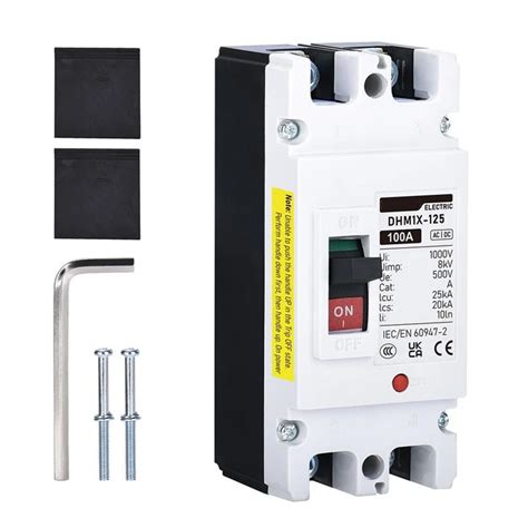 Dc Isolator Switch 2 Pole 100a For Efficient For Solar Energy Management £63 80 Picclick Uk