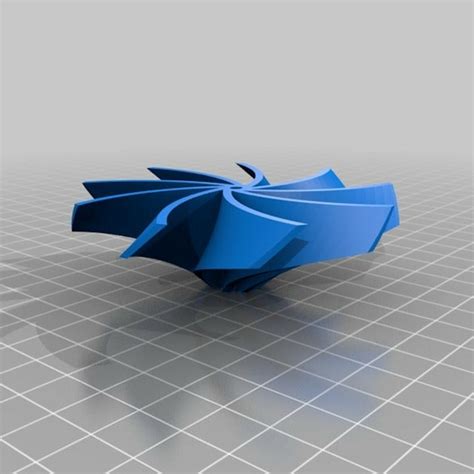 🚁 Openscad Turbine Propeller Generator・free Stl File For ・cults
