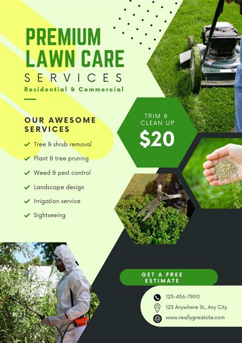 Green Theme Flyer Artofit