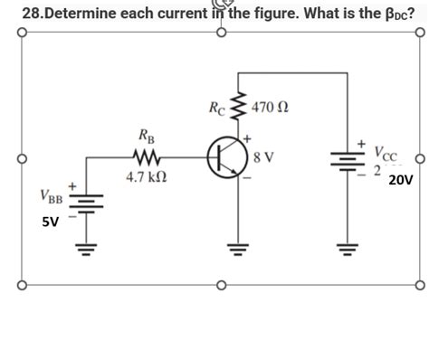 Solved 28 Determine Each Current In The Figure What Is The Chegg Com