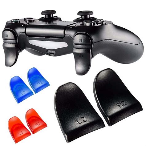 2021 L2 R2 Trigger Extended Buttons Kit For Playstation PS4 Controller From Family Angel 1 61