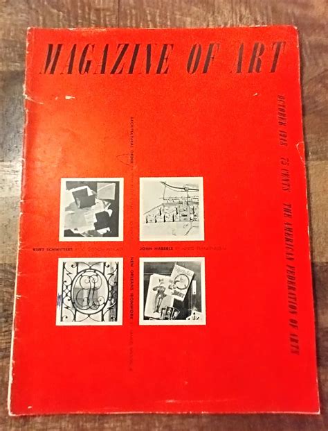 Vintage The Magazine Of Art 1937 And 1947 Issues Set Of 4 Etsy