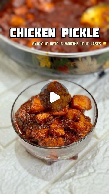 Authentic Indian Chicken Pickle Recipe