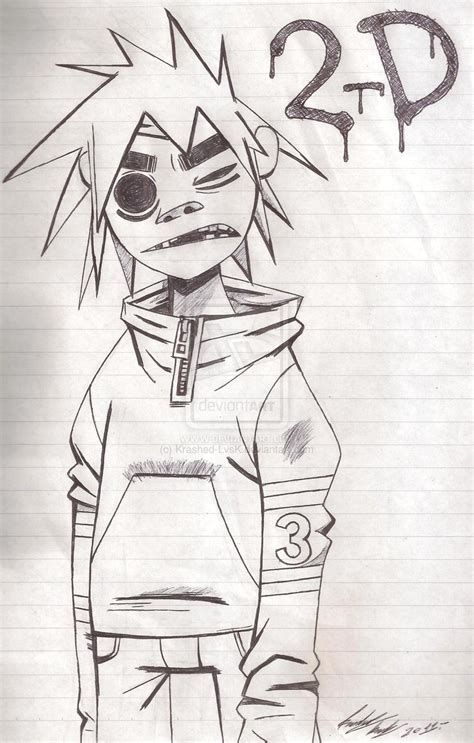 How To Draw Gorillaz 2d Draw Stunning Portraits