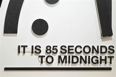 Doomsday Clock Scientists Give Terrifying Update