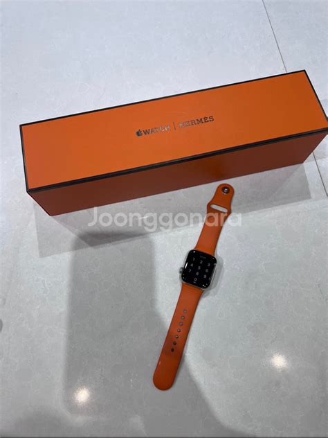 애플워치 에르메스 5 더블투어 스마트워치밴드 중고나라