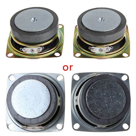 2pcs 2 Inch 4 Ohm 3 W Speaker Full Range For Mini Stereo Speakers