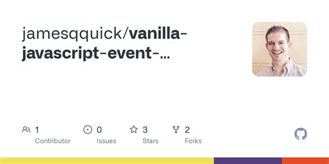 Github Jamesqquickvanilla Javascript Event Calendar With Storyblok