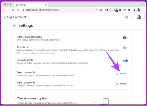 How To Export Chrome Passwords To CSV Guiding Tech