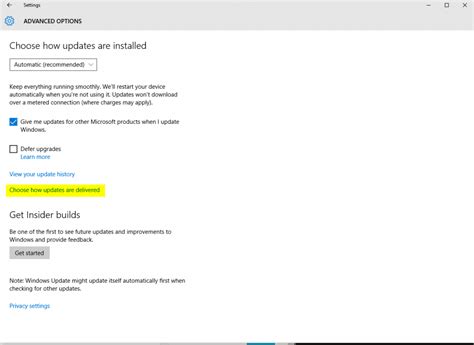 A Sensible Approach To Windows 10 Update Delivery Optimization Deviousweb
