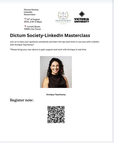 Looking To Get Ahead Make Professional Connections And Stand Out Register Now For The Dictum
