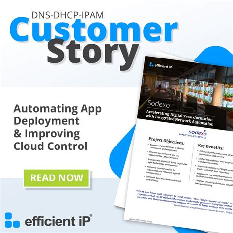 Networkmanagement Ddi Cybersecurity Efficientip Businesscontinuity Itinfrastructure B2b