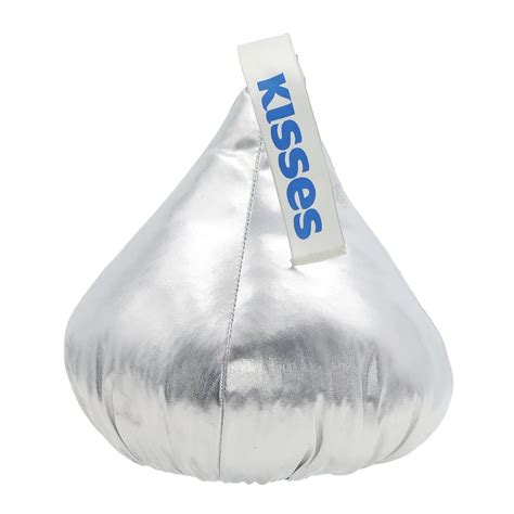 Hersheys Kiss Plush Silver