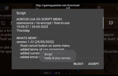 aurcus lua gg script menu lua scripts gameguardian