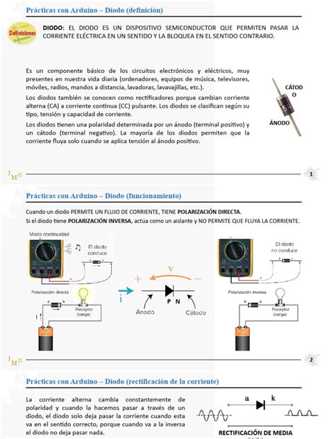 Anexo Arduino Ejercicios Pdf Rectificador Diodo