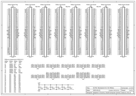 SC702 V1 0 Backplane 6 1 OSHWLab