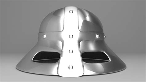 Conical Helmet 3d Model Turbosquid 1594612
