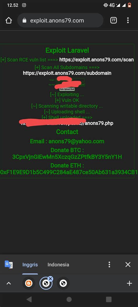 Deface Poc App Key Laravel NOTABOHU CYBER TEAM