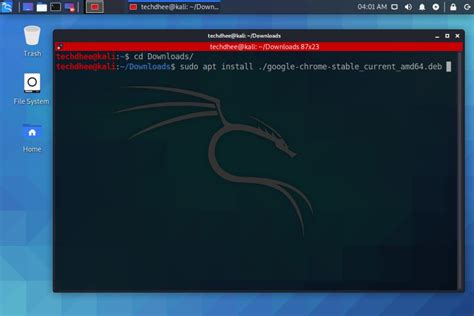 How To Install Google Chrome In Kali Linux 2022 4 TECH DHEE