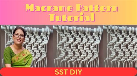 macrame pattern videoyoutube viralvideo macramecreation