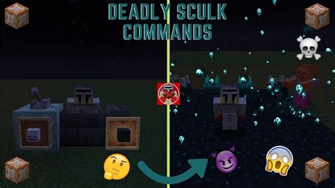 Command Block Tutorial 156 Deadly Sculk Commands In Minecraft 119