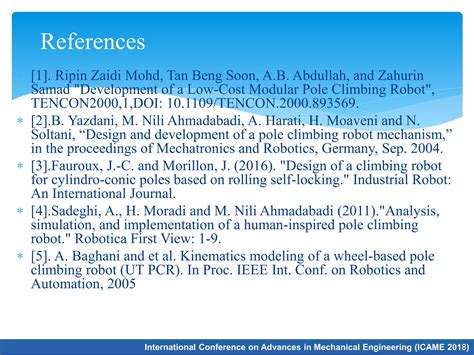 Design And Fabrication Of Wheeled Pole Climbing Robot With Payload