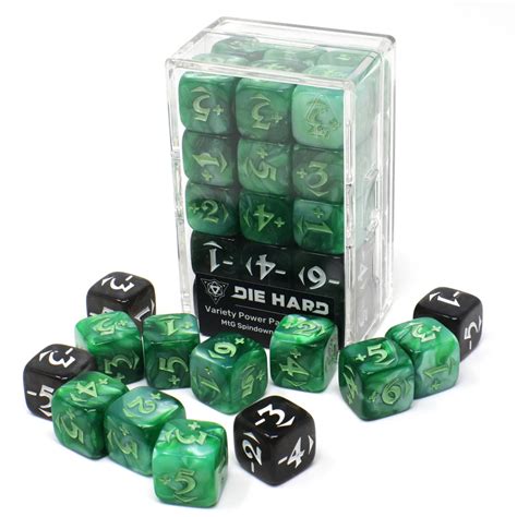 Mtg Spin Down Counters Variety Power Pack Green Shuffle And Cut Games