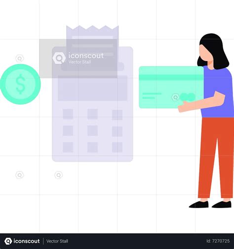 Best Girl Giving Money From Edc Machine Illustration Download In Png
