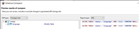 Database Compare Returns Wrong Ddl · Issue 8080 · Dbeaverdbeaver · Github