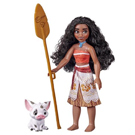 Disney Princess Royal Shimmer Disney Princess Doll Moana Canoeracing