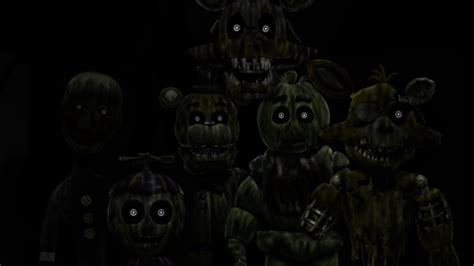 Fnaf Movie 3 Phantom Animatronics Speed Edit Youtube