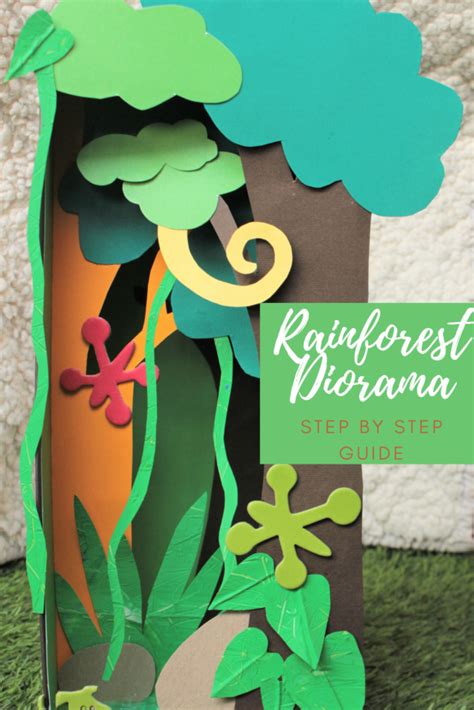 Rainforest Background For Diorama How To Make A Rainforest Diorama For