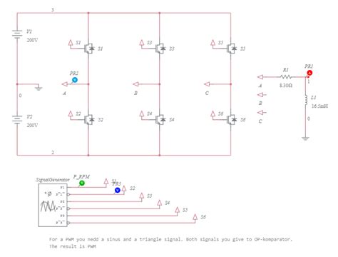 Three Phase Inverter Multisim Live