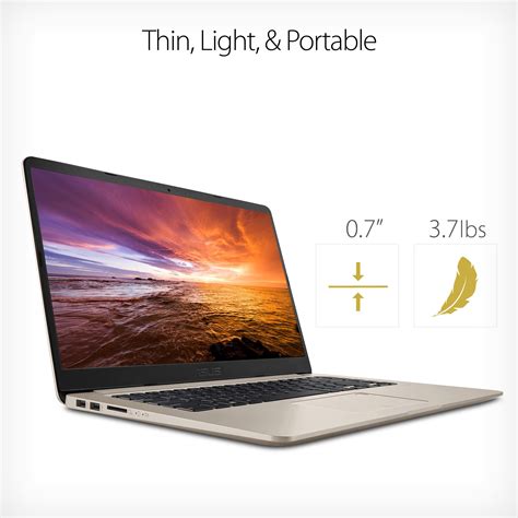 Amazon Com Asus Vivobook S Ultra Thin And Portable Laptop Intel Core I U Processor Gb