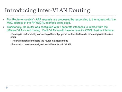 PPT Implement Inter VLAN Routing PowerPoint Presentation Free Download ID