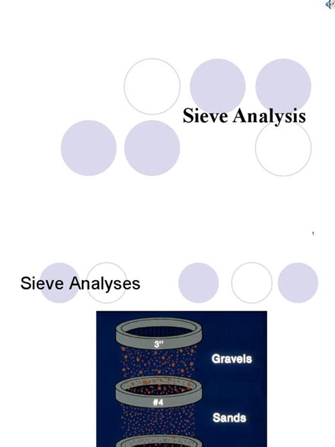 Sieve Analysis Pdf Sieve Analysis Pdf