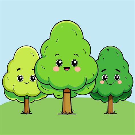 Tree Kawaii Images Free Download On Freepik