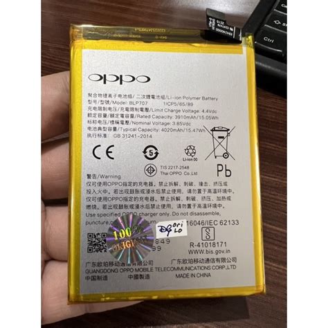 Jual Baterai Battery Oppo F11 Blp707 Batre Blp 707 Original 100