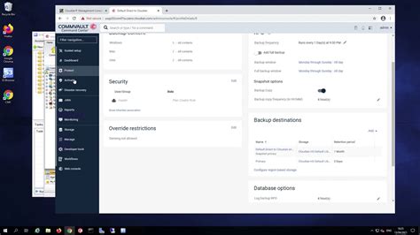 Technical Demo Performing A Commvault Backup And Restore Using A