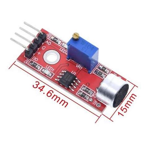 Mikrofon Ses Sensör Modülü Komponentci