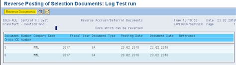 SAP FICO MODULE LEARNING Reverse Accrual Deferral Document