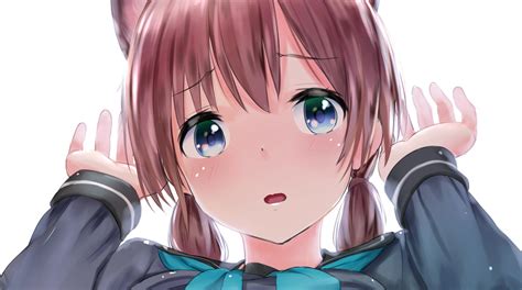 Обои некимими аниме девушки аниме уши животных мультфильм 1920x1080 Full Hd от Bradeya