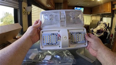 Rv Interior Light Upgrade Youtube