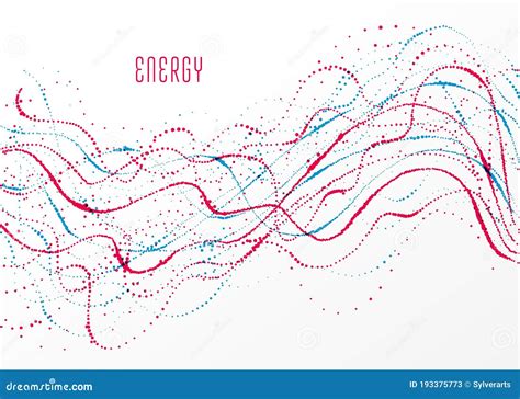 particle flow array colorful vector abstract background life forms bio